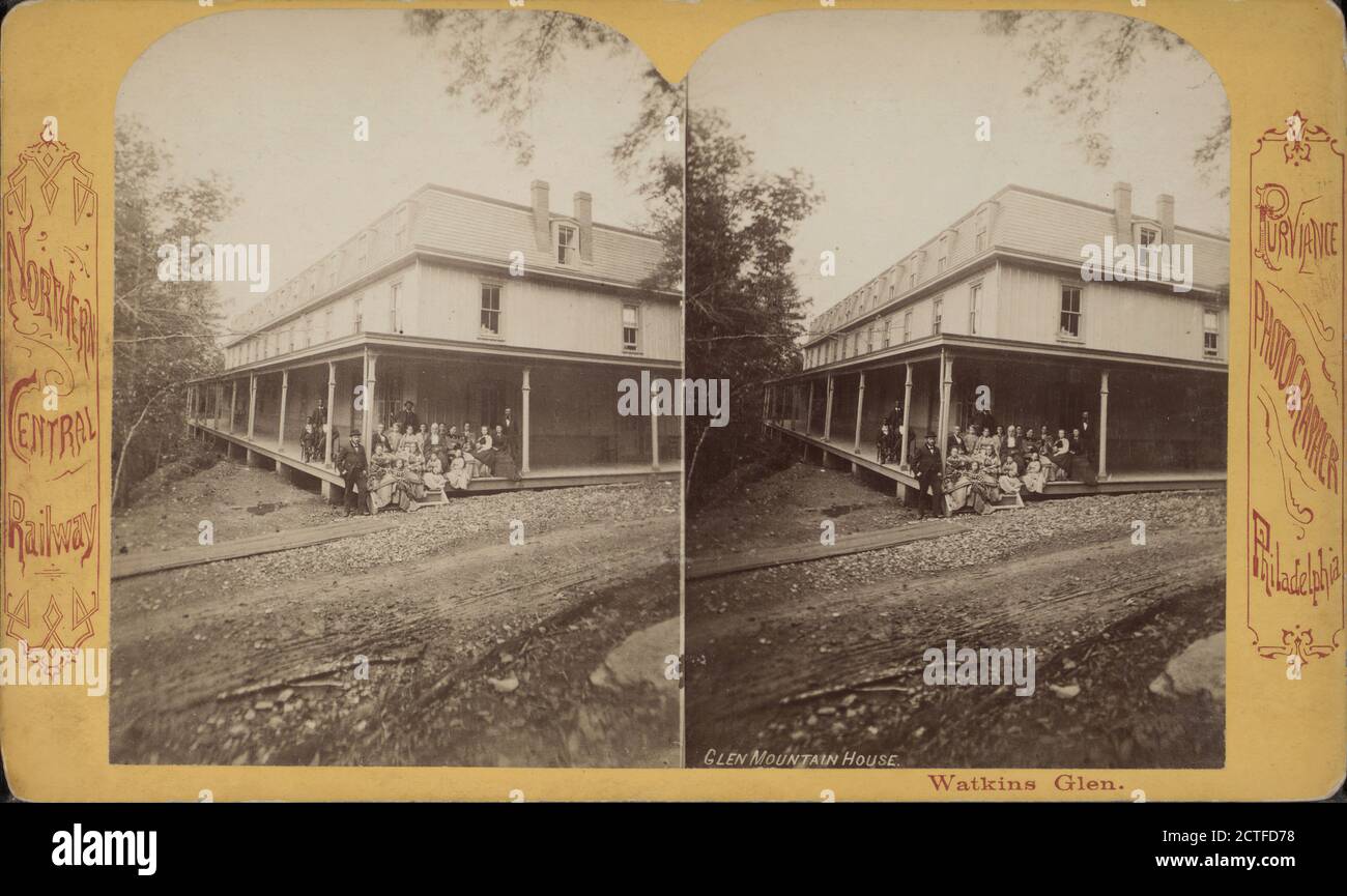 Glen mountain house, Watkins Glen., Purviance, W. T. (William T.), New ...