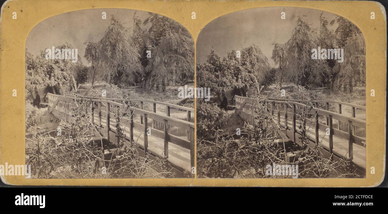 Luna Island bridge., New York (State), Niagara Falls (N.Y. and Ont ...
