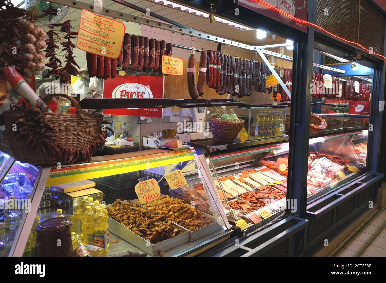 Meat hall hi-res stock photography and images - Alamy