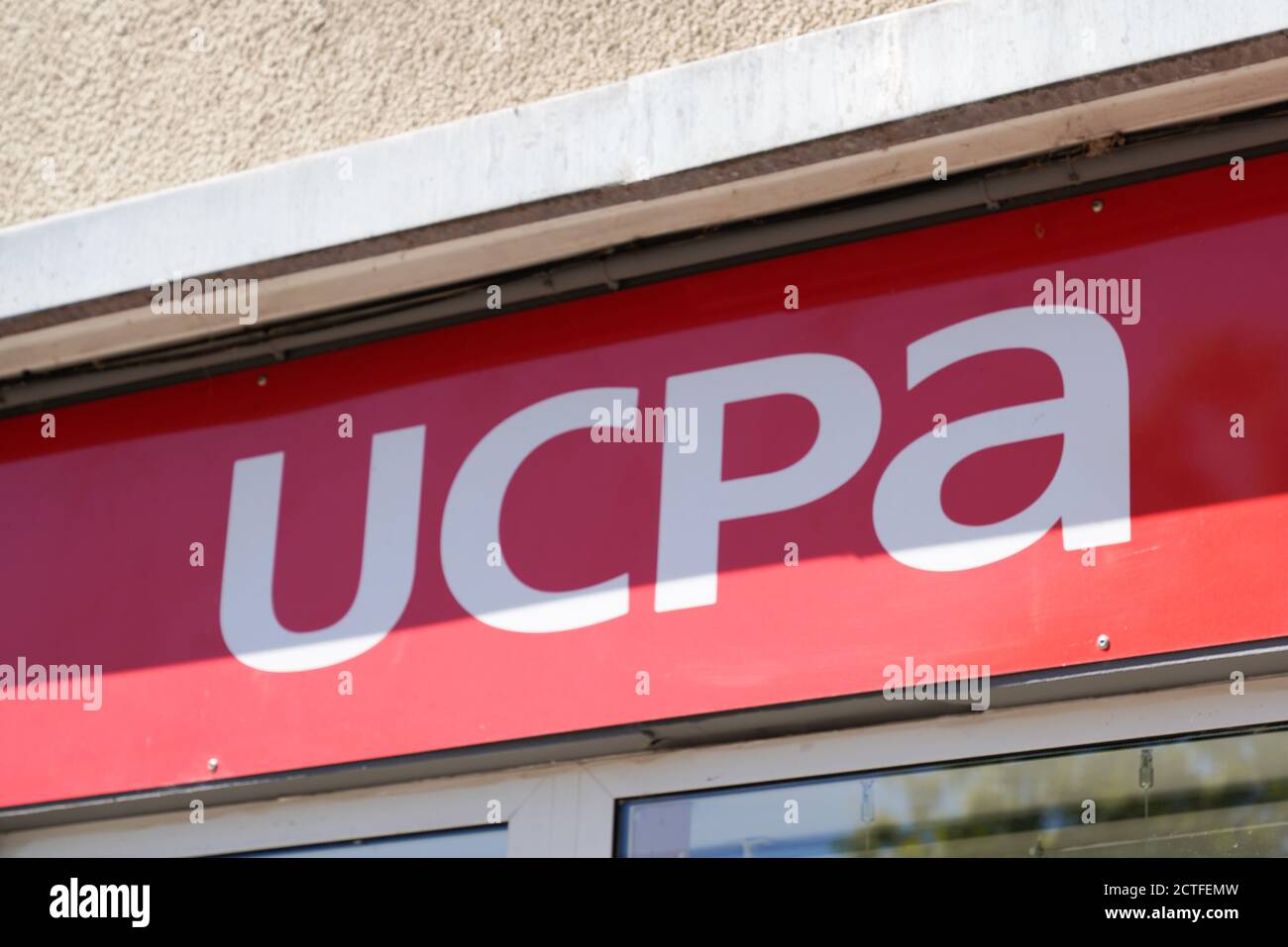 Bordeaux , Aquitaine / France - 09 20 2020 : UCPA sign logo front of ...