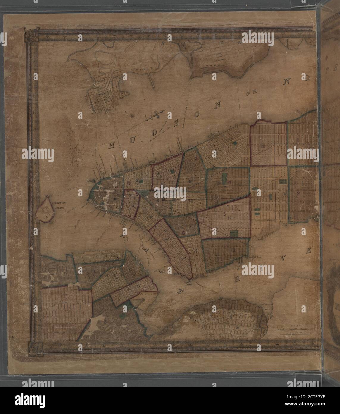 1854 maps hi-res stock photography and images - Alamy