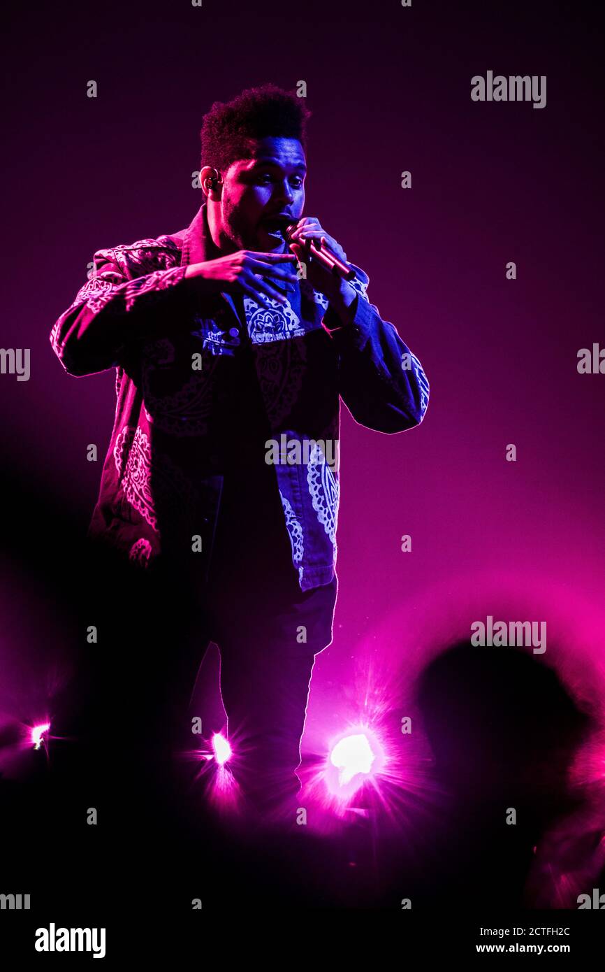 The weeknd abel makkonen tesfaye hi-res stock photography and images ...