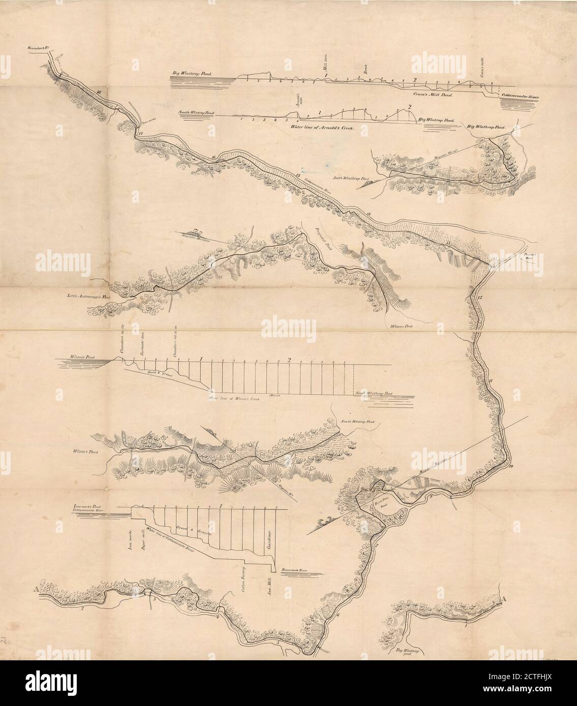 River cartographic hi-res stock photography and images - Alamy