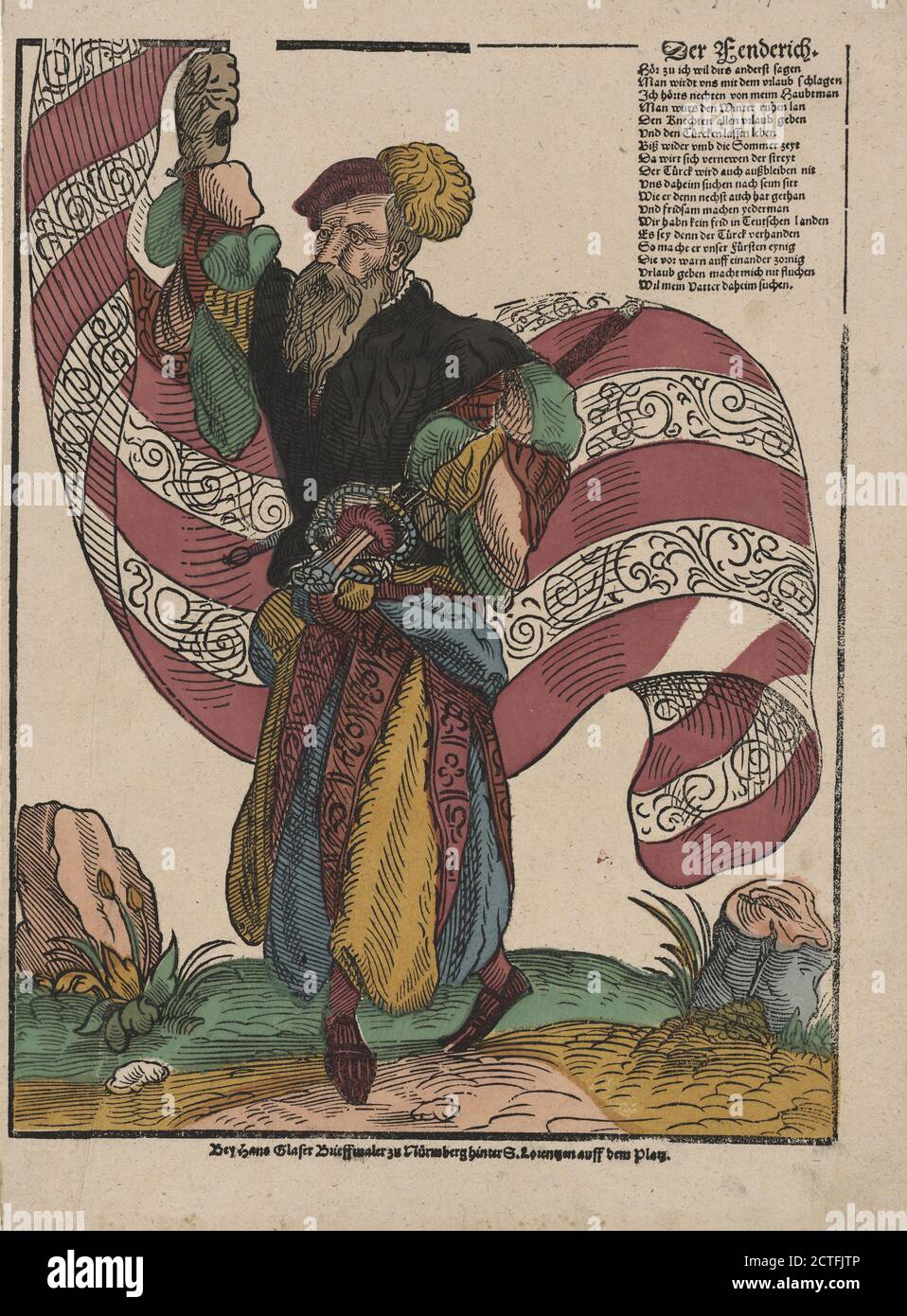 Der Fenderich, still image, Prints, 1501 - 1600, Glaser, Hans Wolff ...