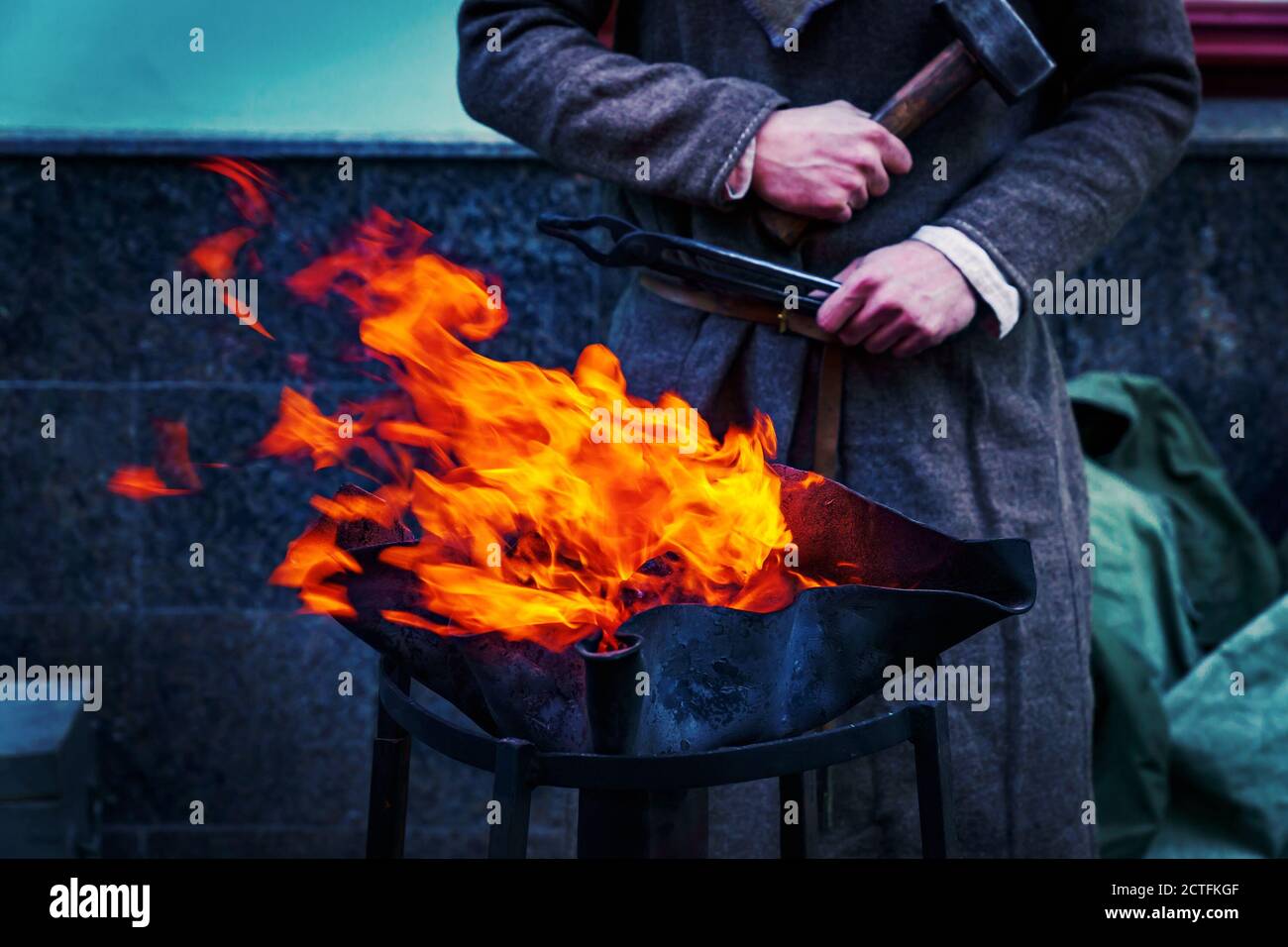 Blacksmith shop on the street hi-res stock photography and images - Alamy