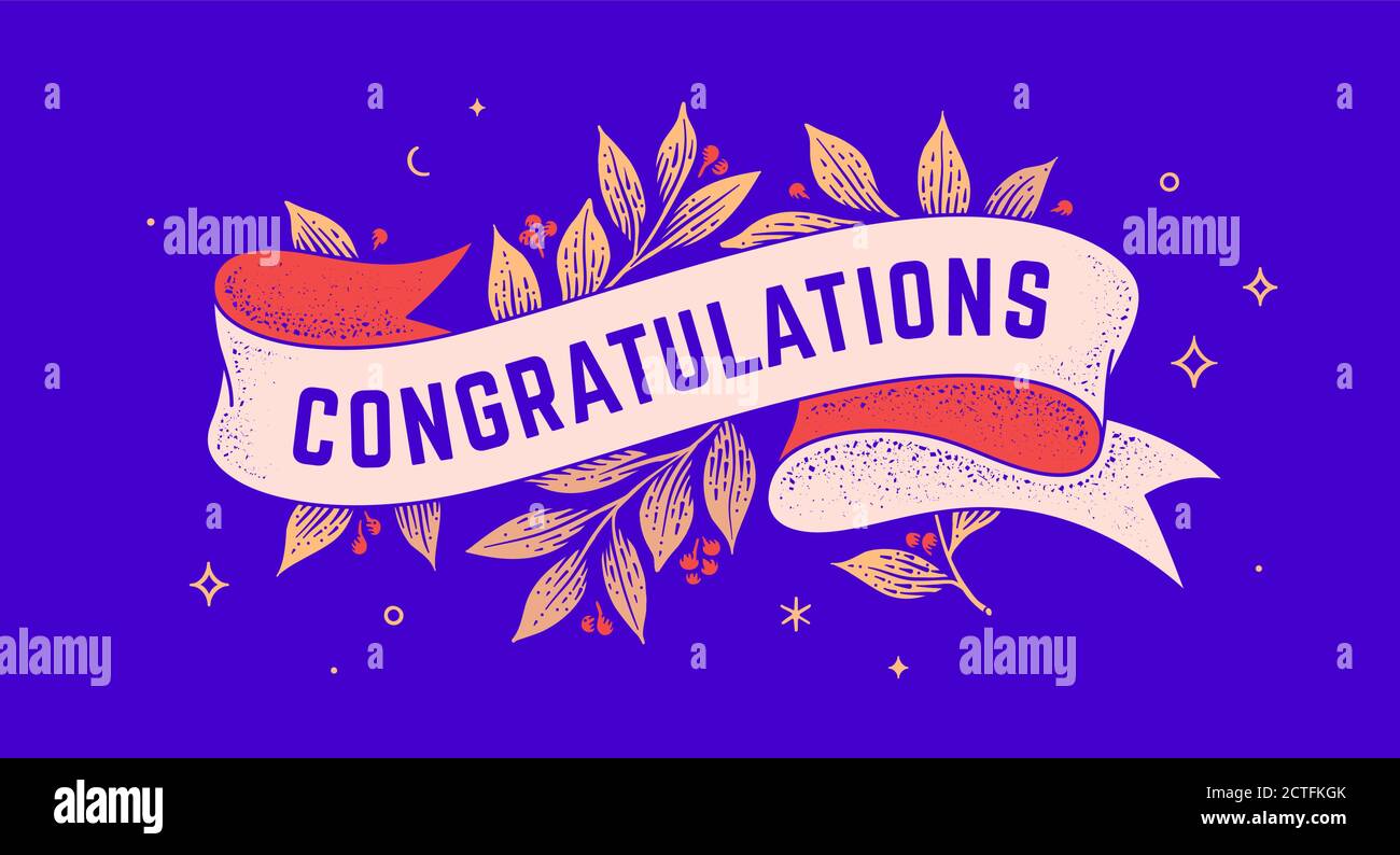 Card phrase congratulations winner hi-res stock photography and images ...