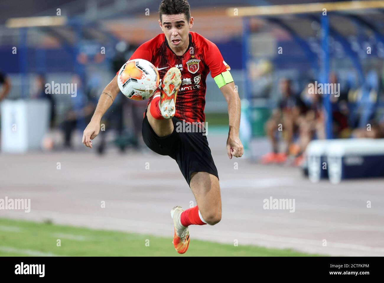 Brazilian football player Oscar dos Santos Emboaba Junior, better known ...