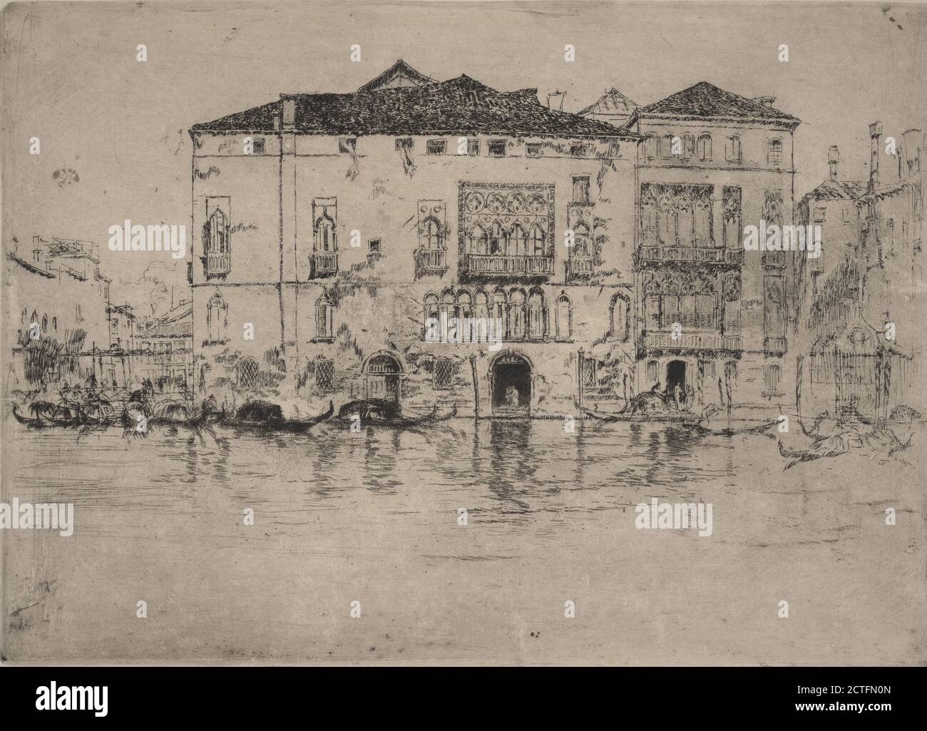 The palaces., still image, Prints, 1879 - 1880, Whistler, James McNeill ...