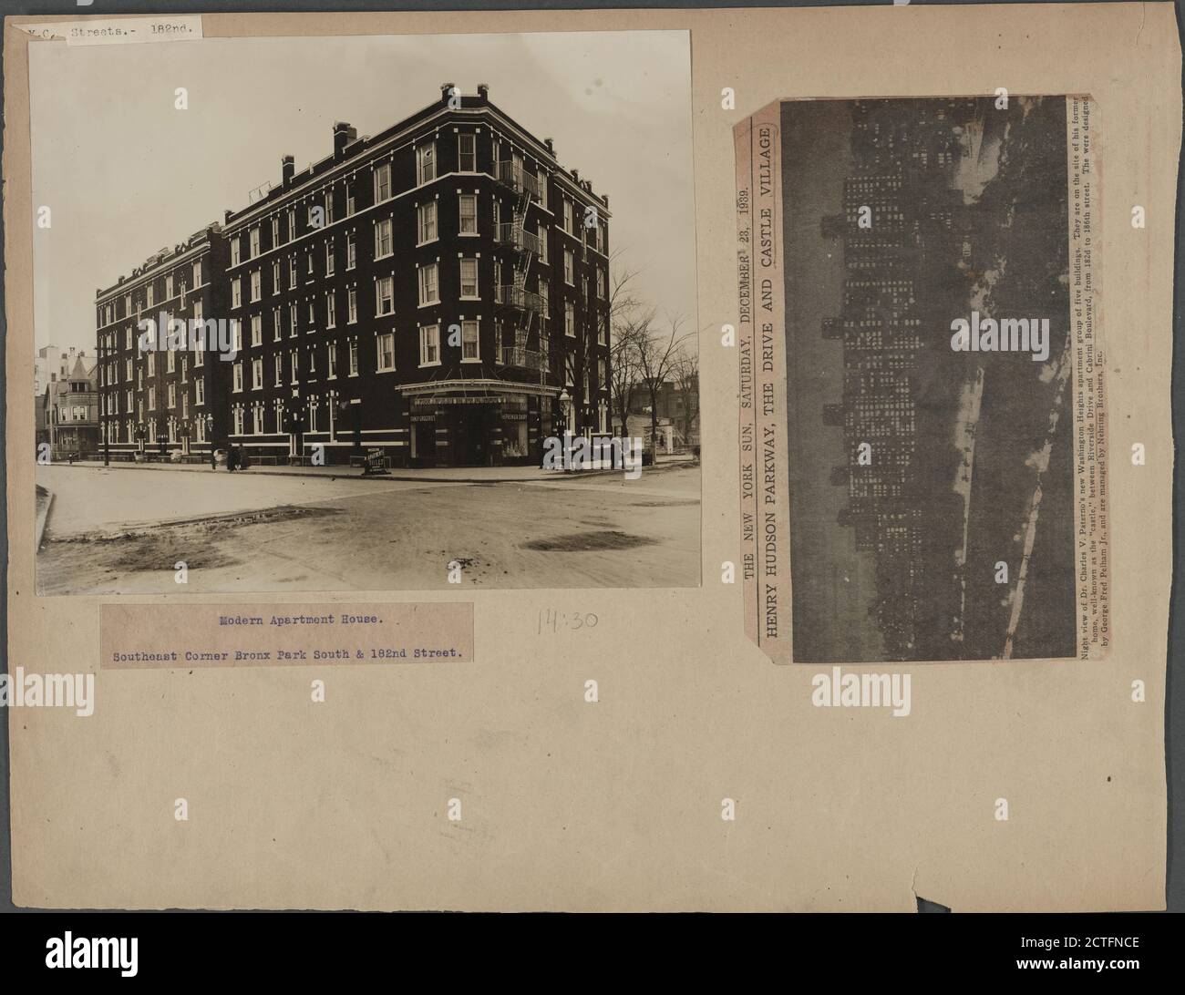 Apartment building with grocery store, Queen Anne house, still image ...