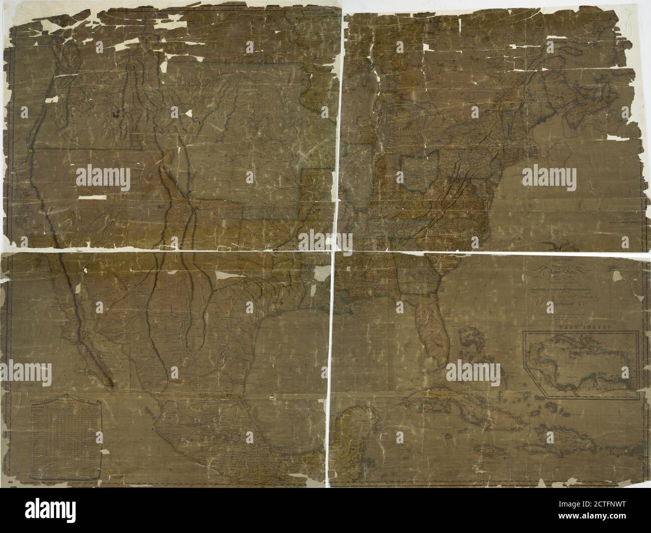 Melish map hi-res stock photography and images - Alamy