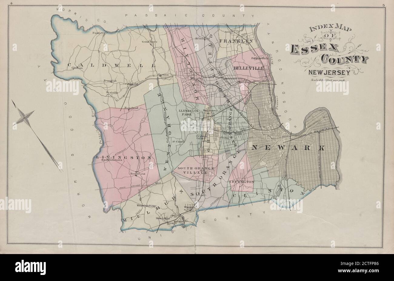 Index map hi-res stock photography and images - Alamy