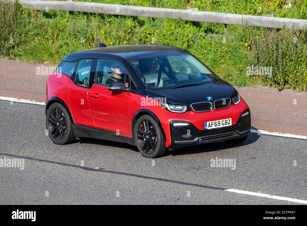 Bmw i3 red cars hi-res stock photography and images - Alamy