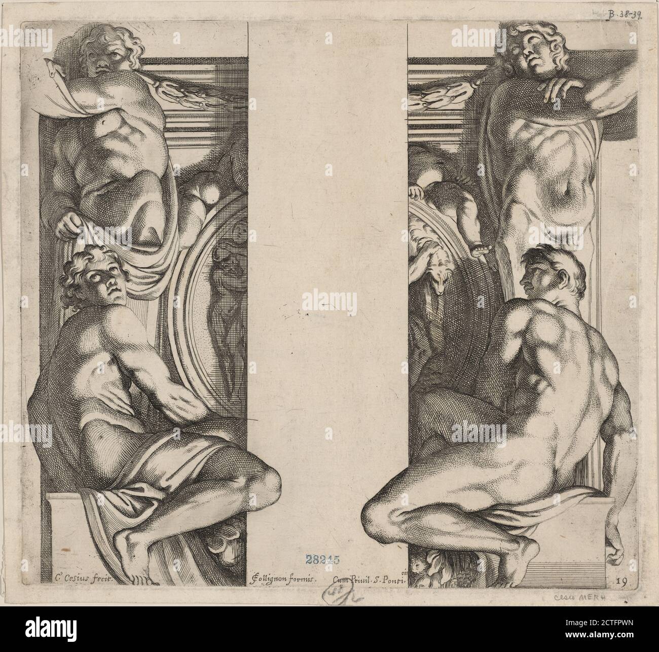 Farnese gallery panels hi-res stock photography and images - Alamy