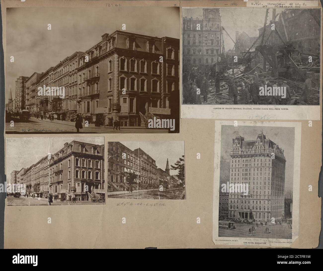 The Hotel Manhattan , still image, Photographs, 1896 Stock Photo - Alamy