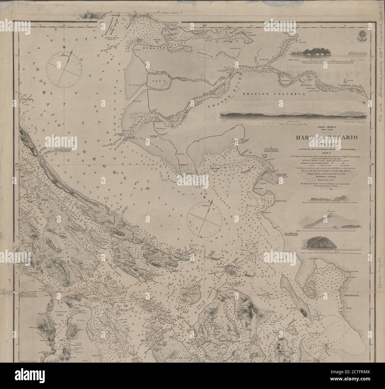 Haro straits hi-res stock photography and images - Alamy