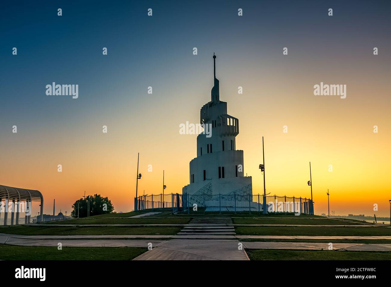 Wonderful morning view in Marjan island in Dammam Corniche -Saudi ...