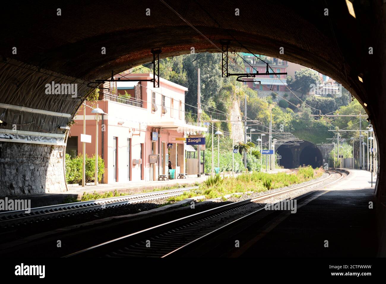 Rapallo railway station hi-res stock photography and images - Alamy