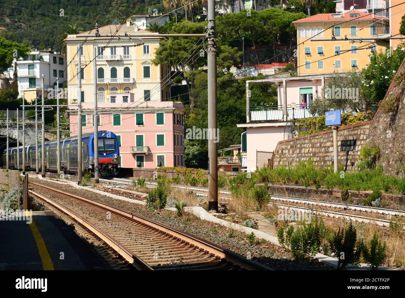 Rapallo railway station hi-res stock photography and images - Alamy