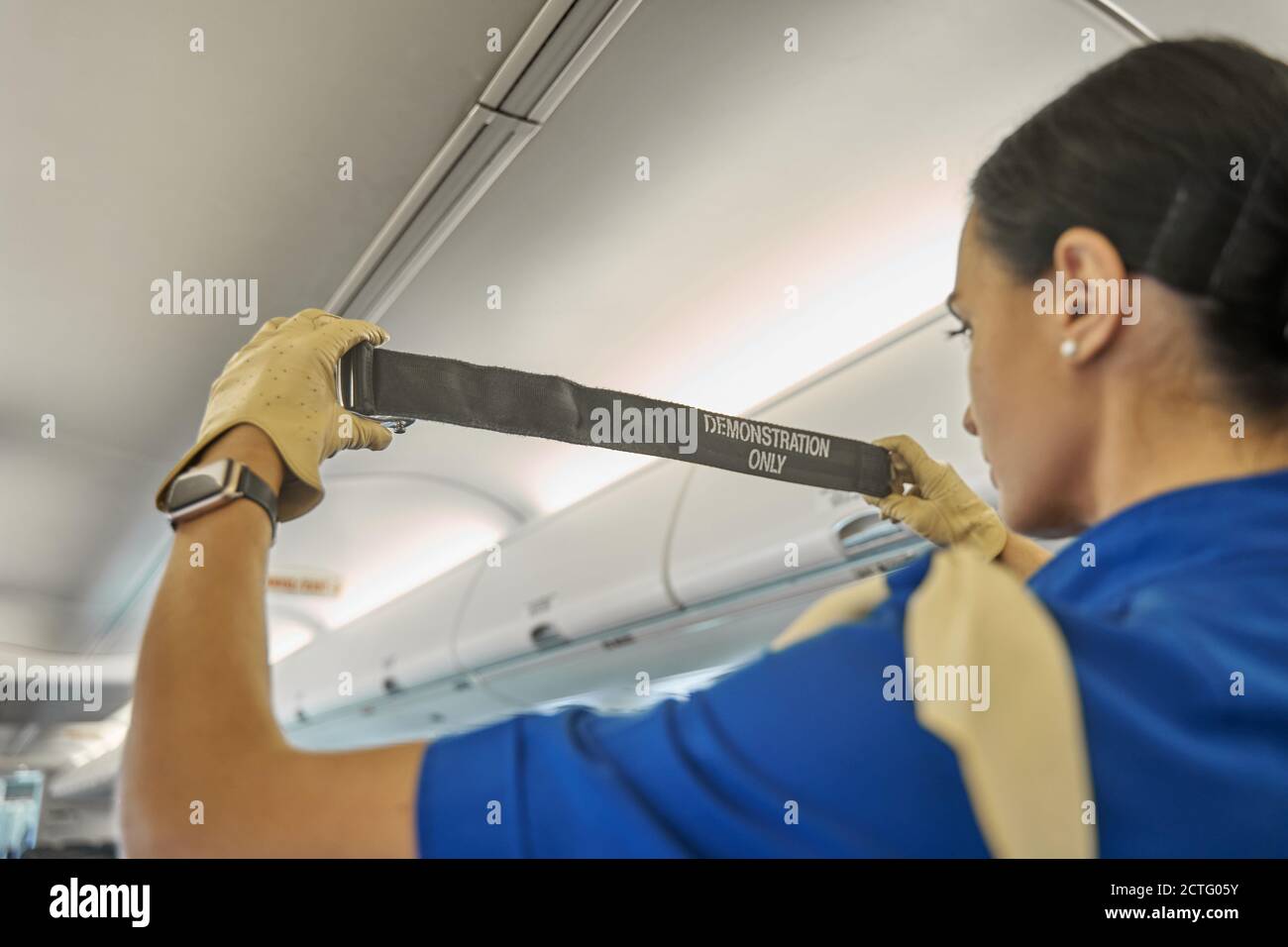 Air Travel And Safety Belt High Resolution Stock Photography and Images ...