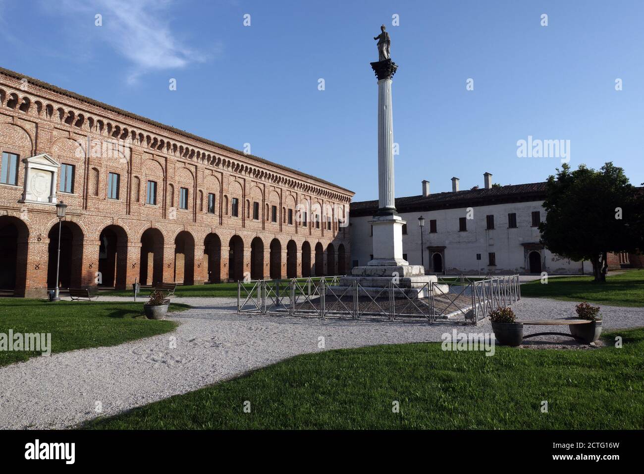 The Gallery of the Ancients of Sabbioneta, Mantua. Sabbioneta, Mantova ...