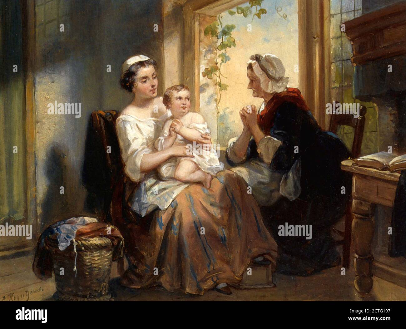 Reijntjens Henricus Engelbertus - Three Generations - Dutch School ...