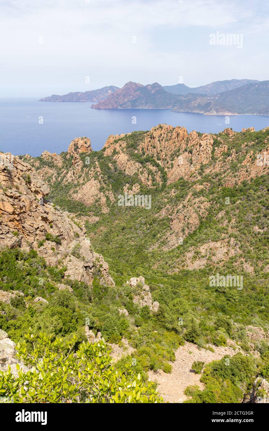 Calanques piana corsica france hi-res stock photography and images - Alamy