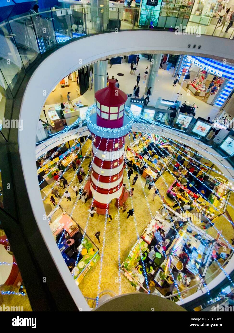 Light house inside a shopping mall Stock Photo - Alamy