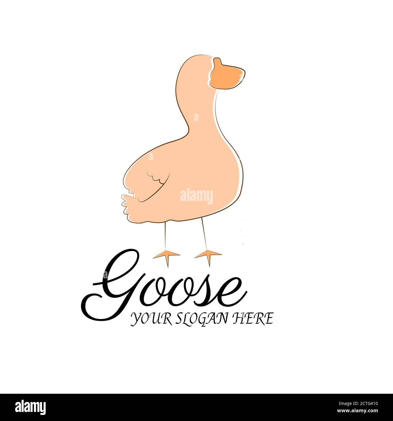 Wild goose Stock Vector Images - Alamy