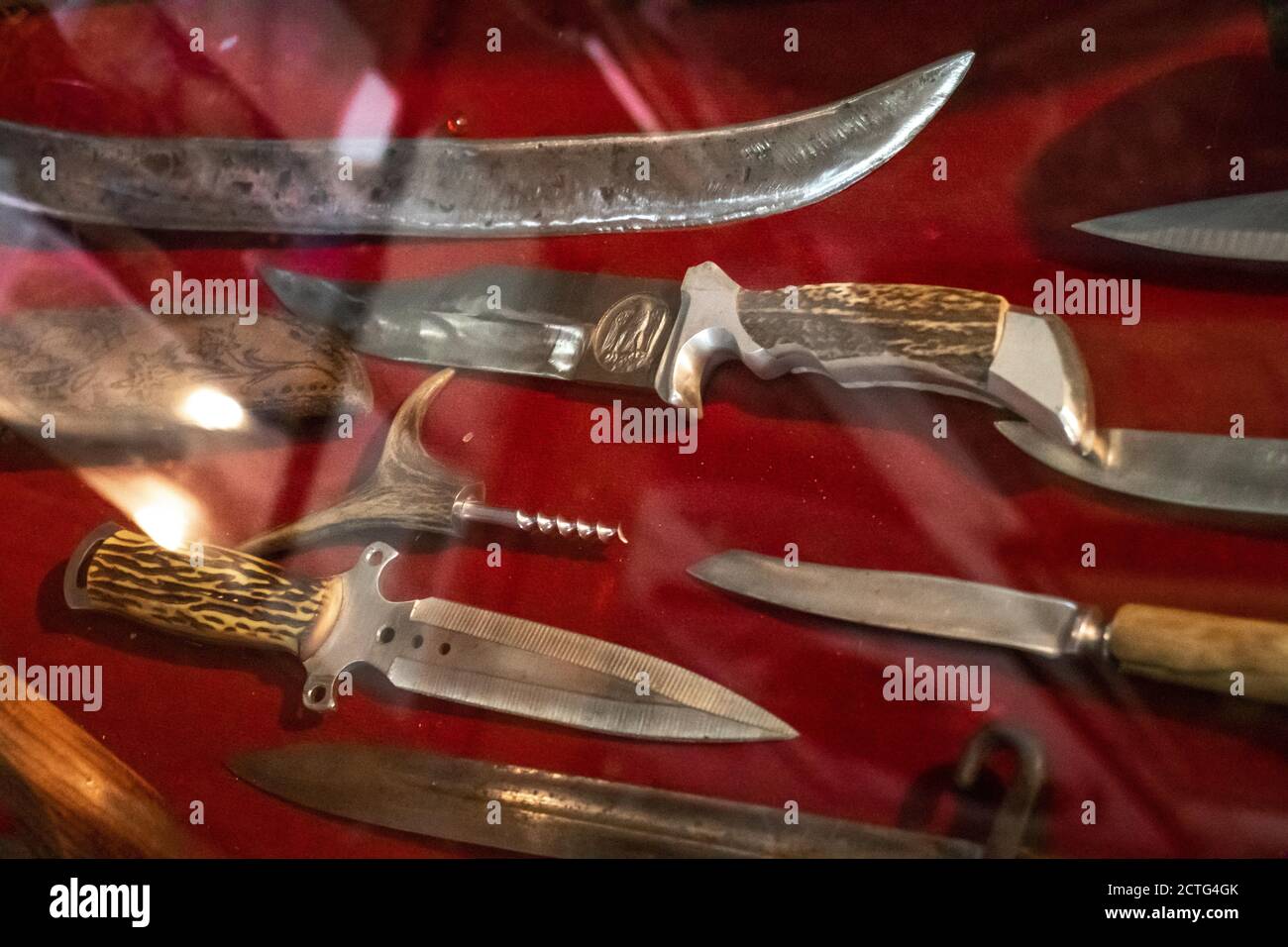 Old Knives, museum, antique Stock Photo - Alamy