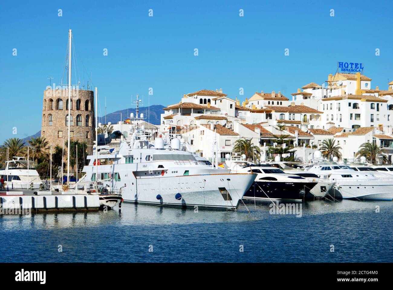 Marina yacht marbella seafront hi-res stock photography and images - Alamy
