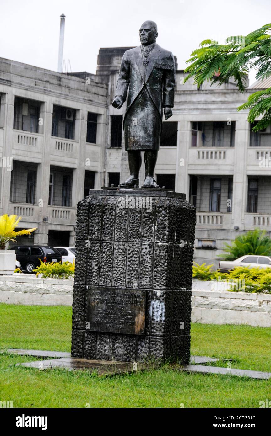 Statue of ratu sir lalasukuna hi-res stock photography and images - Alamy