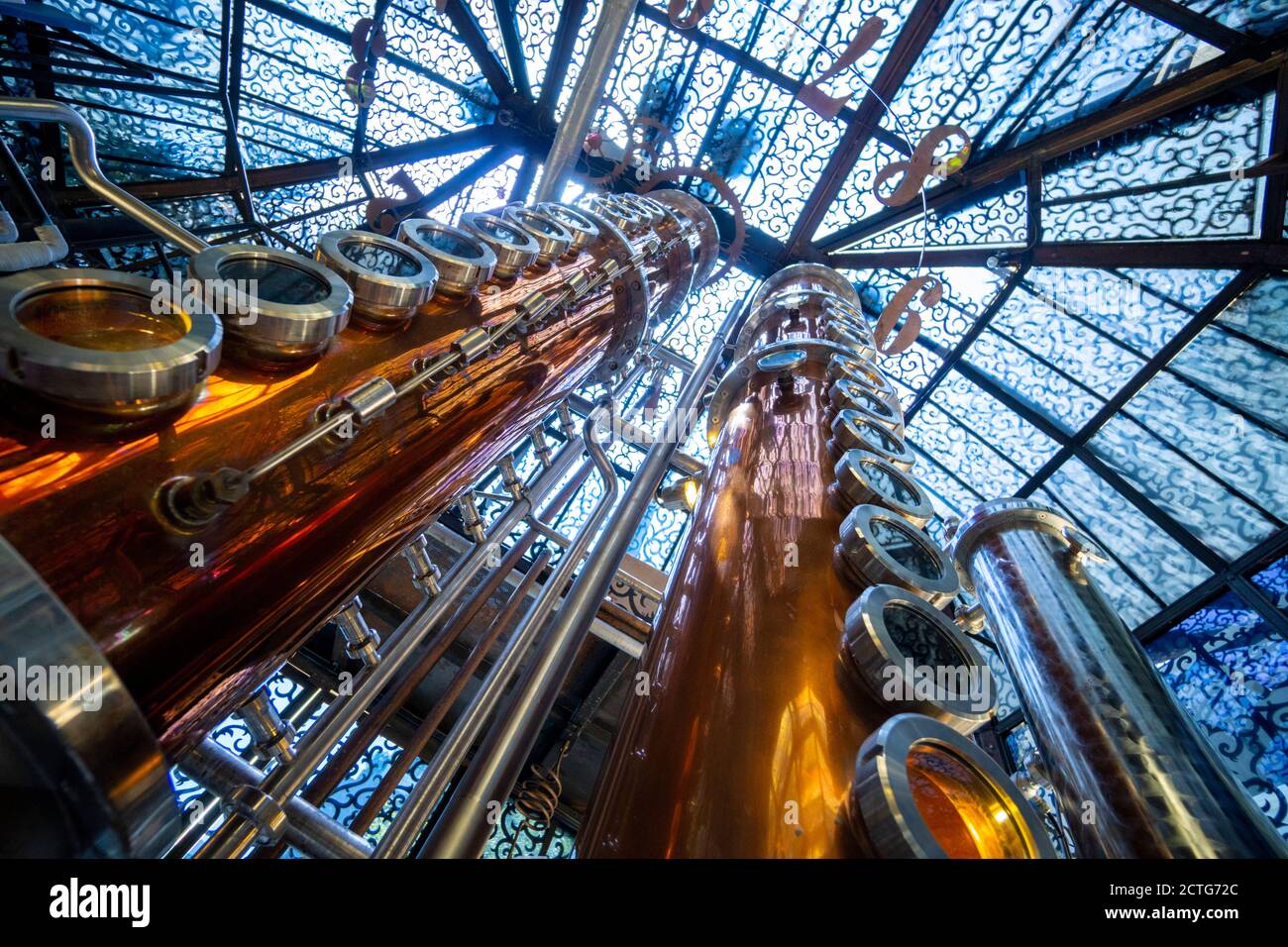 Distillery for alcohol Stock Photo - Alamy