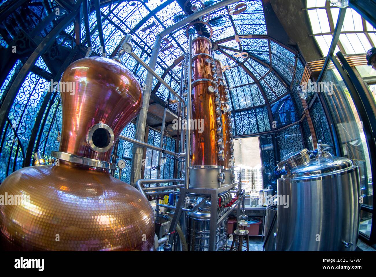 Distillery for alcohol Stock Photo - Alamy