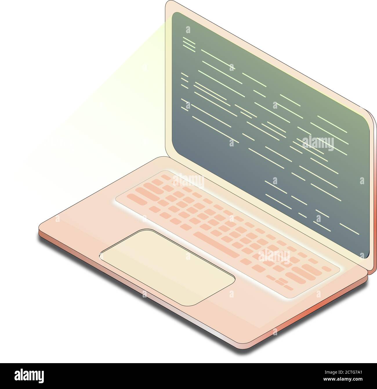 Macbook vector vectors hi-res stock photography and images - Alamy