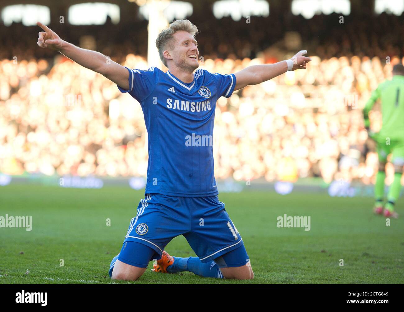 Andre Schurrle Chelsea Celebration