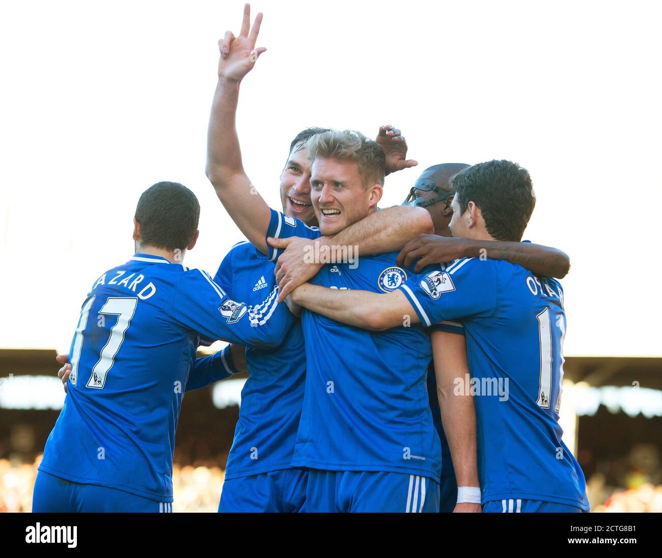 Andre Schurrle Chelsea Celebration