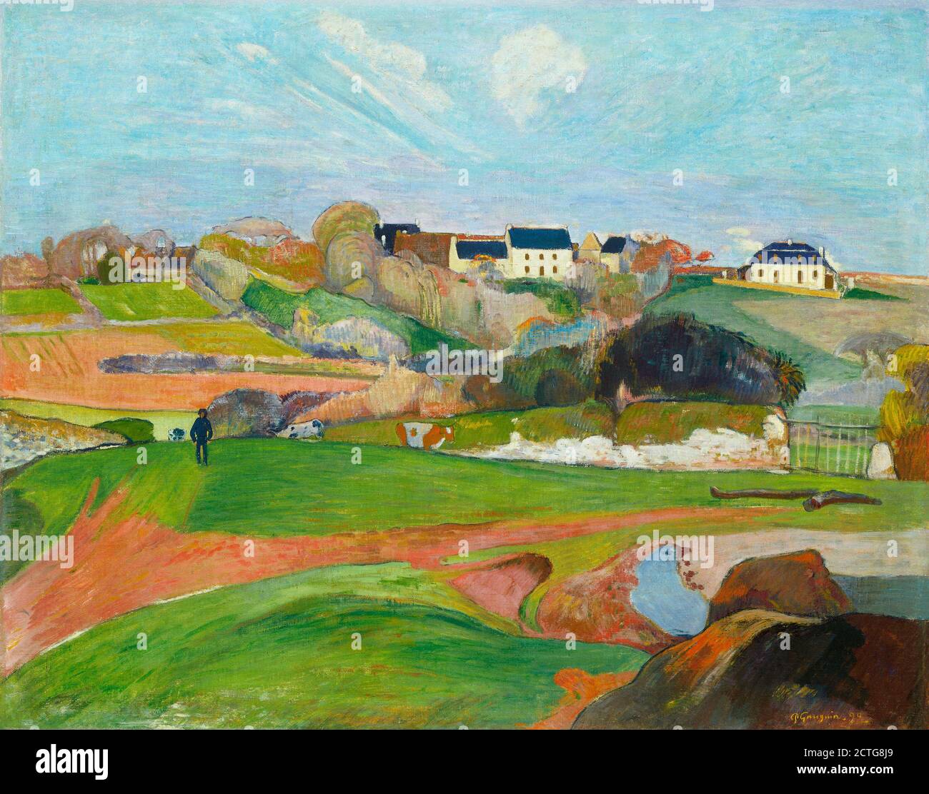 Gauguin painting nature hi-res stock photography and images - Alamy