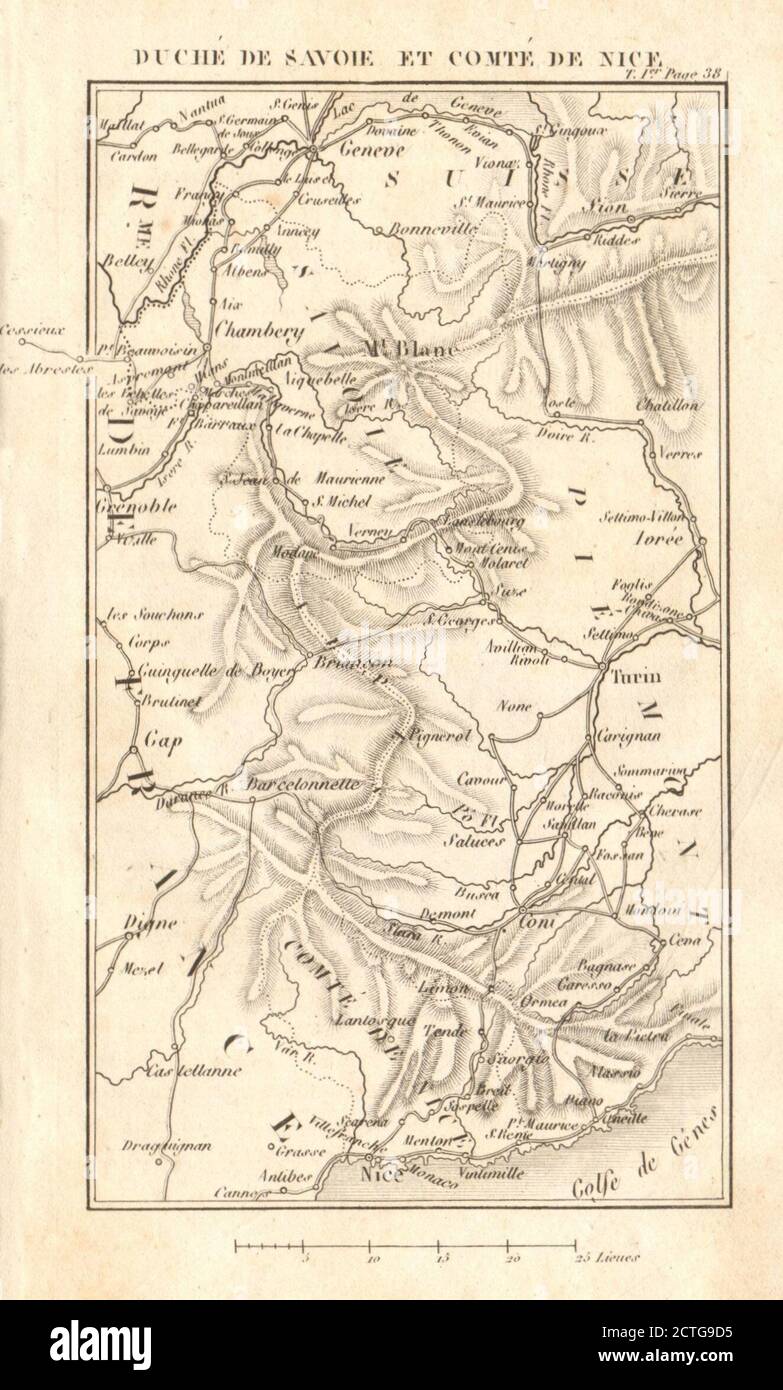 1817 paris map hi-res stock photography and images - Alamy