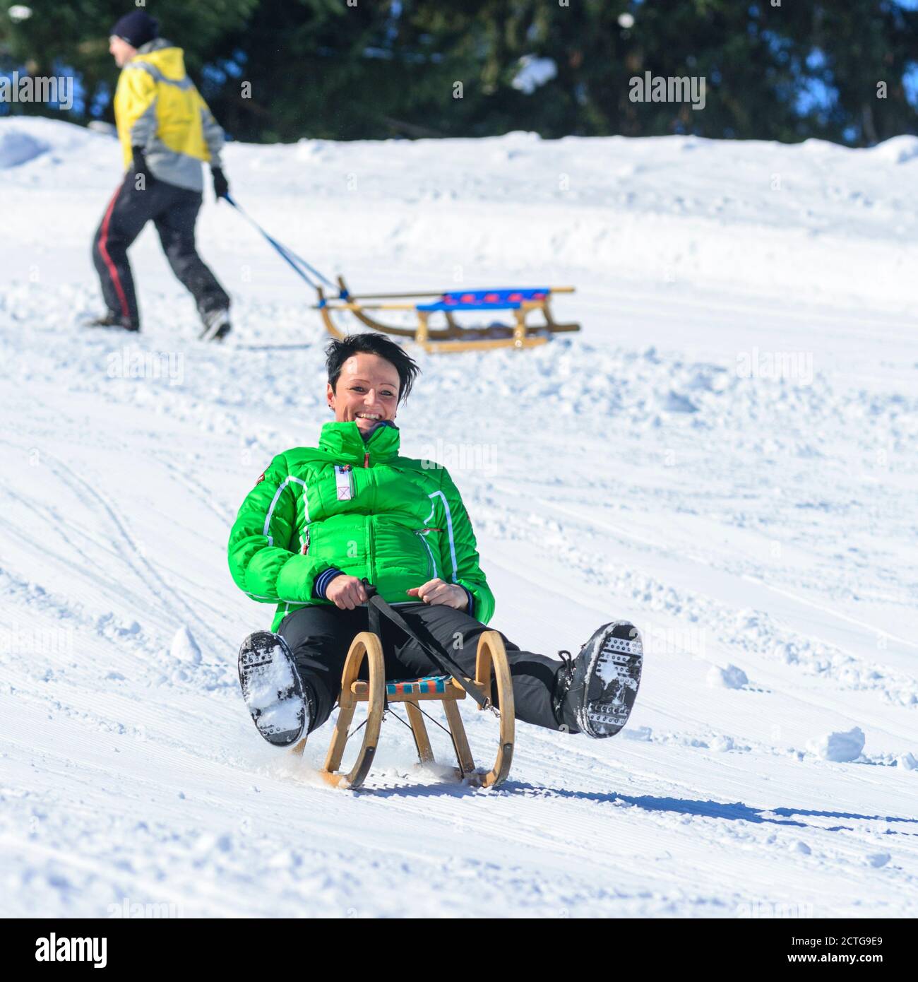 Fast sleigh ride hi-res stock photography and images - Alamy