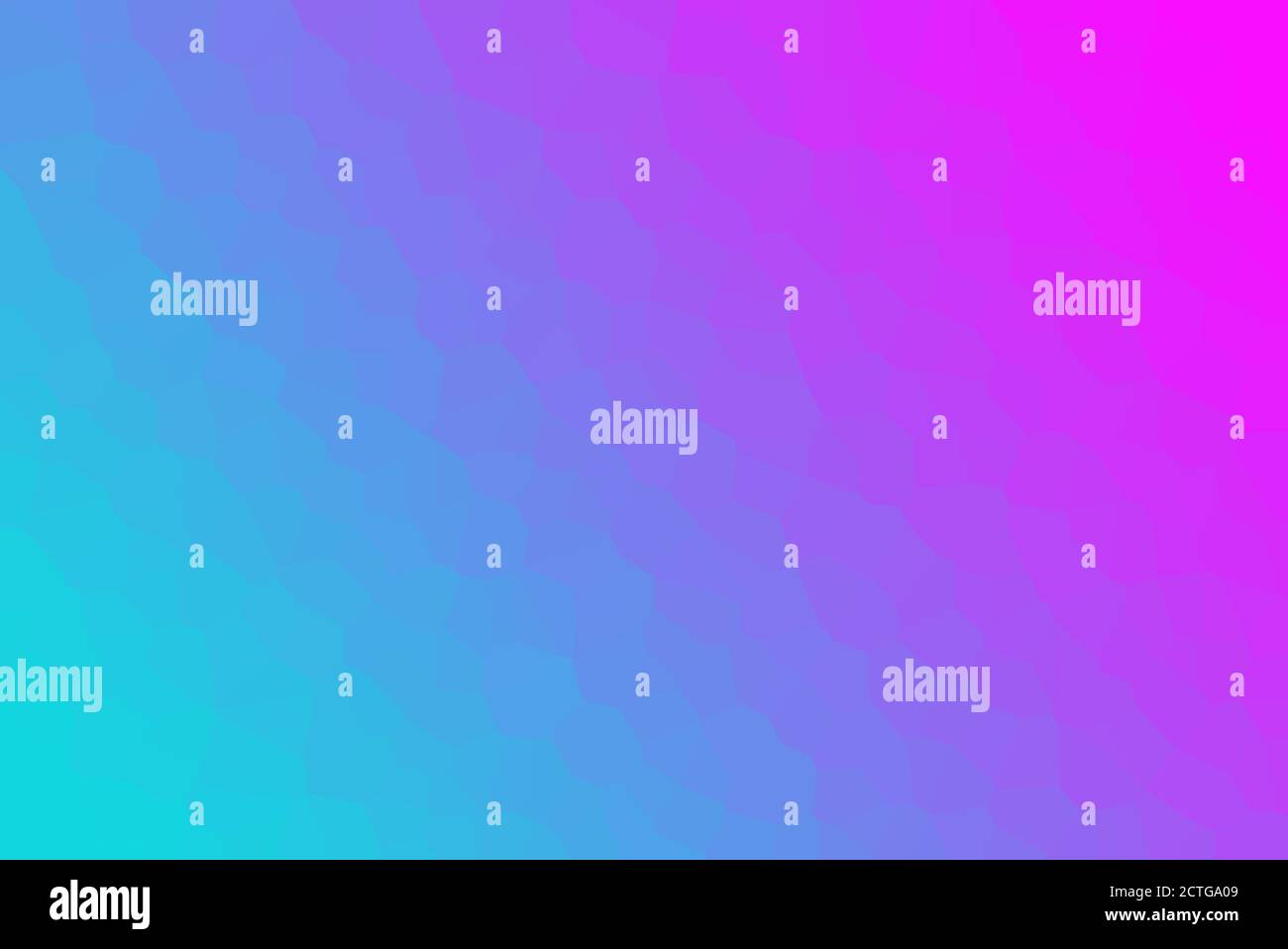 Blue cyan gradient hexagonal hi-res stock photography and images - Alamy