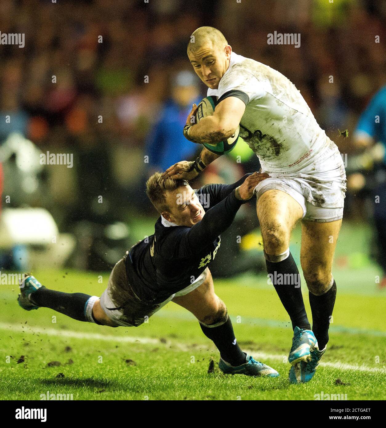 Six nations rugby scotland murrayfield hi-res stock photography and ...