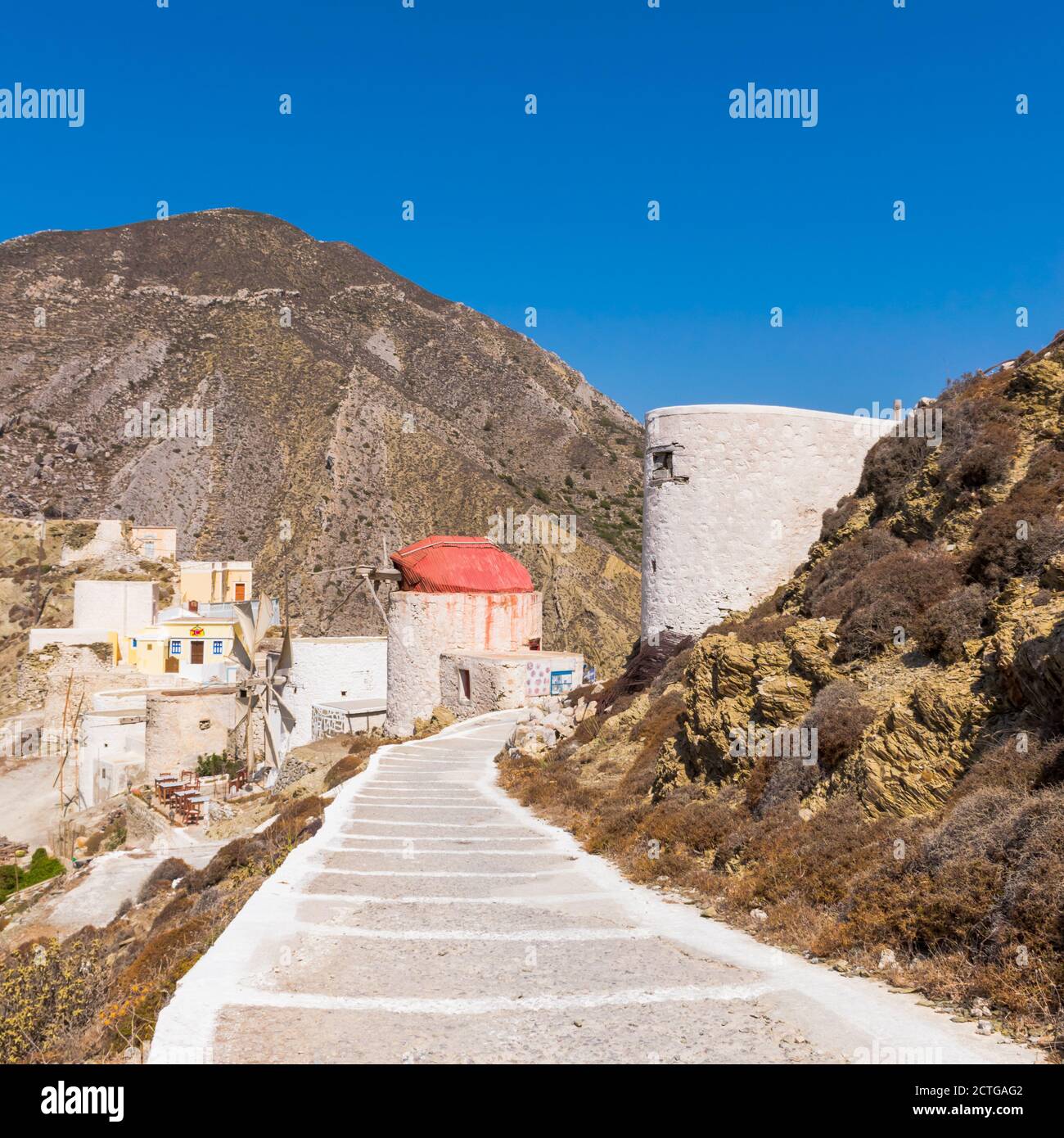 Karpathos island olympos hi-res stock photography and images - Alamy