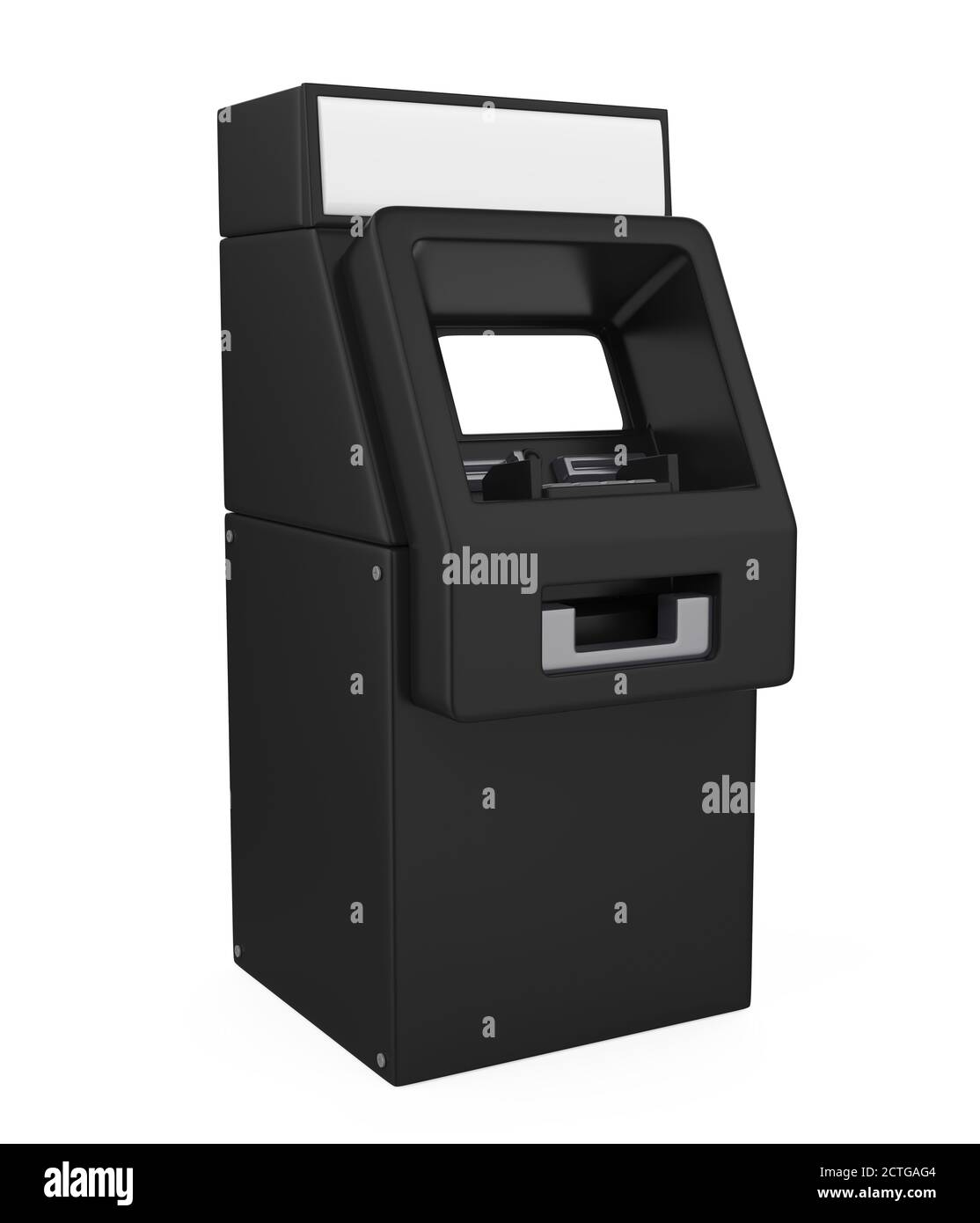 Automated Teller Machine Isolated Stock Photo - Alamy