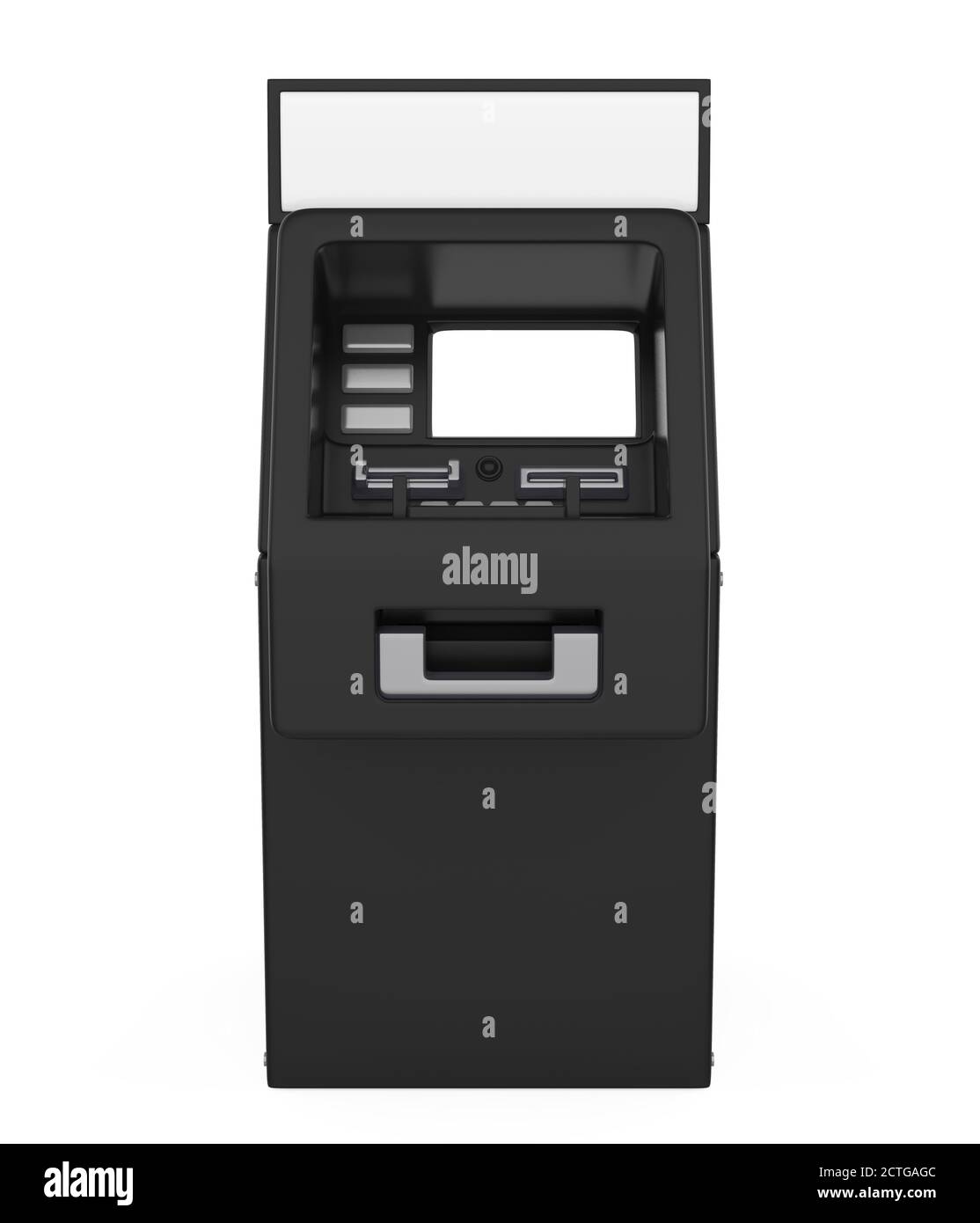 Automated Teller Machine Isolated Stock Photo - Alamy