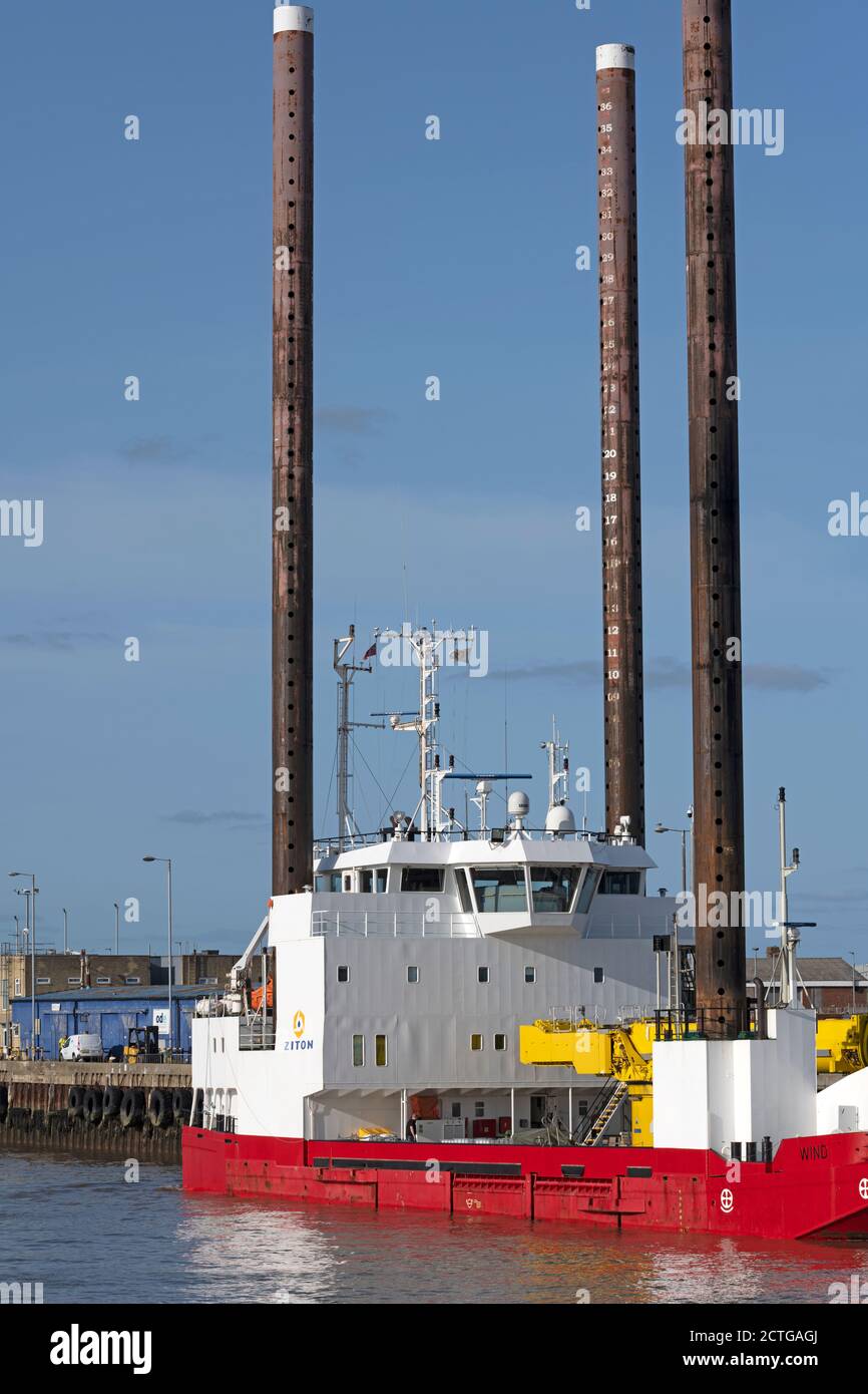 Ziton wind, port of Great Yarmouth, Norfolk, UK Stock Photo - Alamy