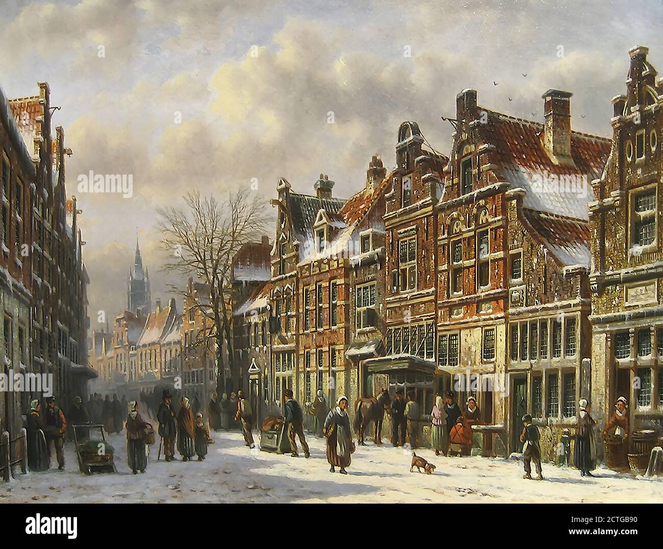 Spohler Johannes Franciscus - Amsterdam 1 - Dutch School - 19th Century ...