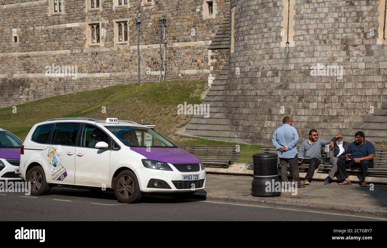 Professional male driver taking rest hi-res stock photography and ...