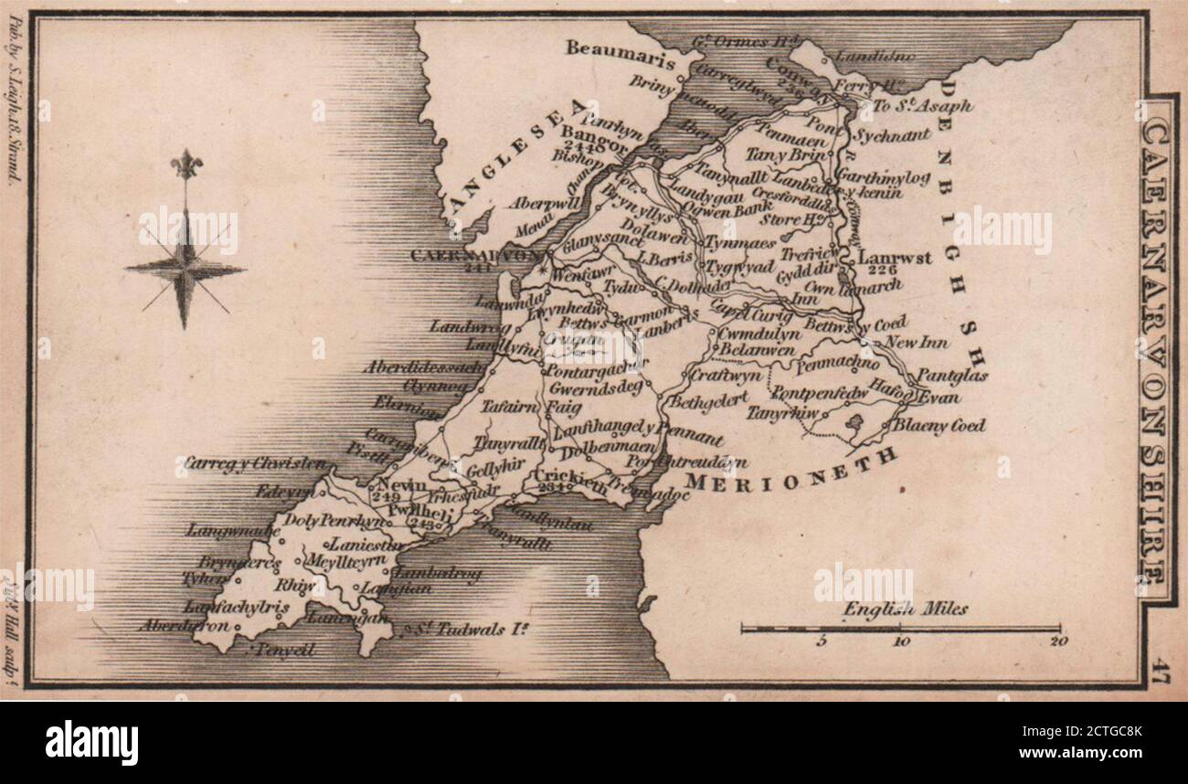 County of caernarfonshire hi-res stock photography and images - Alamy