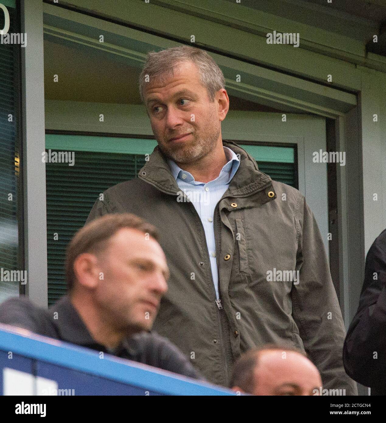 ROMAN ABRAMOVIC AT STAMFORD BRIDGE TO SEE CHELSEA WIN 2-0 CHELSEA v ...