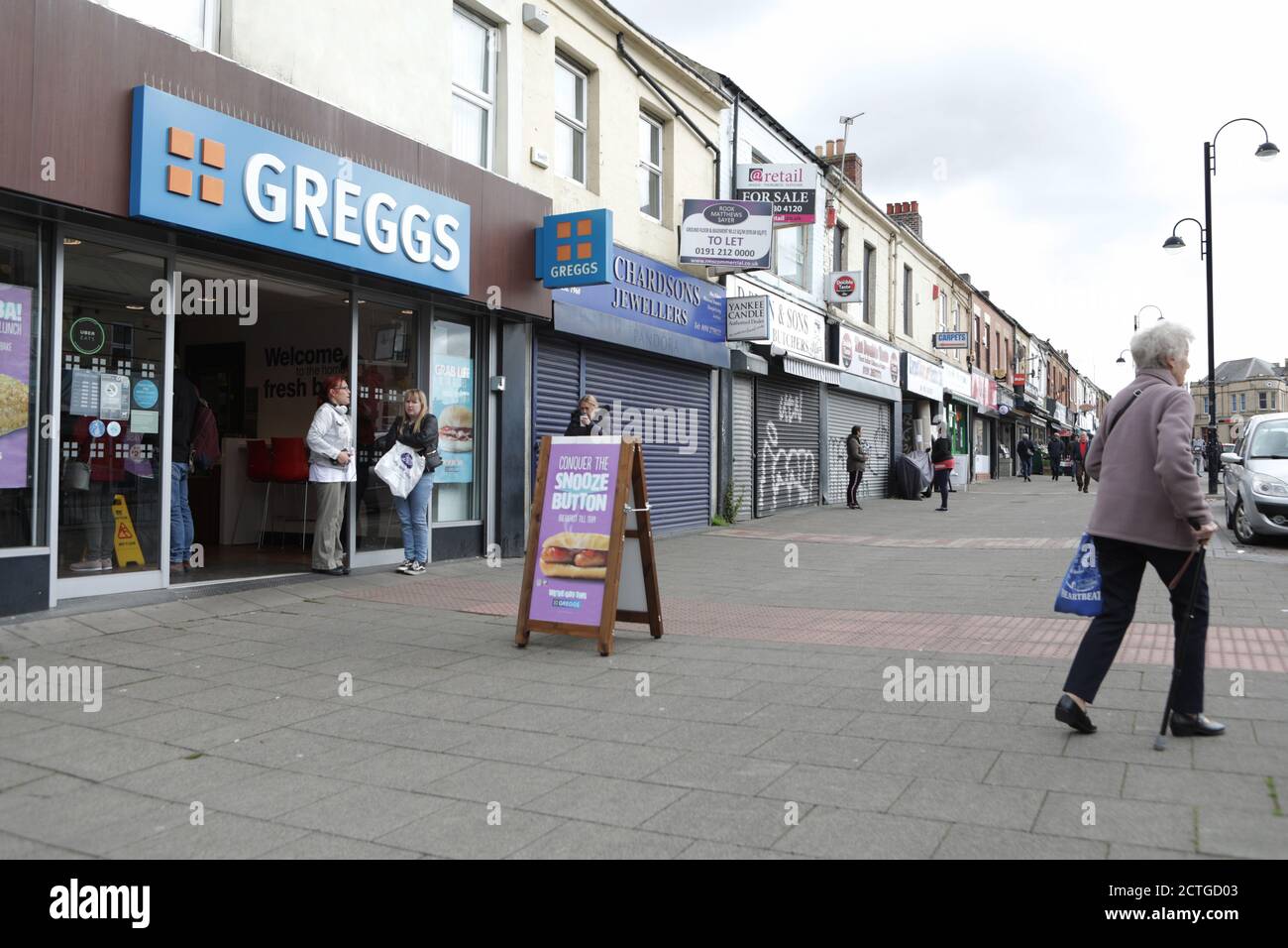 Shields Road, Byker, Newcastle Stock Photo - Alamy